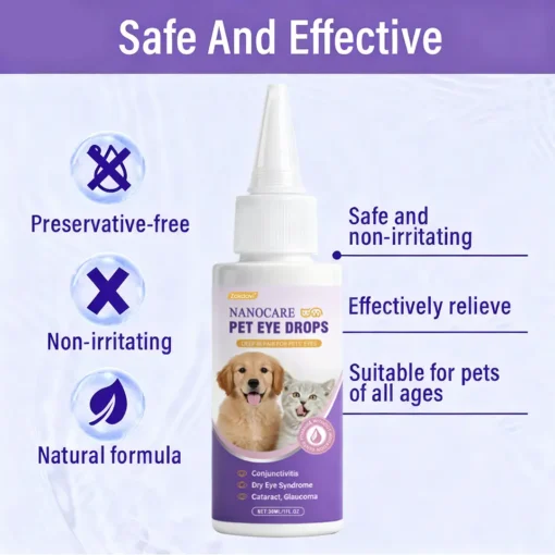 Zakdavi™ NanoCare Pet Eye Drops - Zakdavi